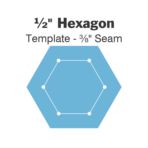 hexagon shape template